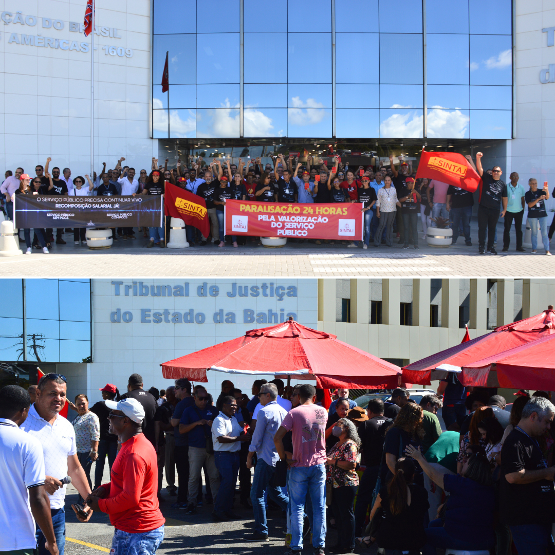 PROPOSTA DO TJBA NÃO ATENDE A CATEGORIA, LOGO, PERMANECERÁ MOBILIZADA ...